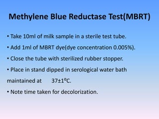 Dye reduction test | PPTX