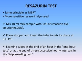 Dye reduction test | PPTX