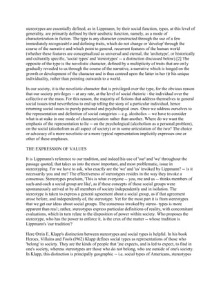 Dyer on sterotypes | PDF