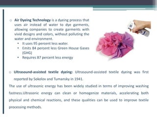 IMPACT OF DYES ON ENVIRONMENT & REMEDIATION | PPTX