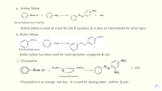 Dyes and its Classification | PPTX