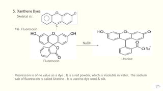 Dyes and its Classification | PPTX