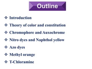 Dyes classification | PPT