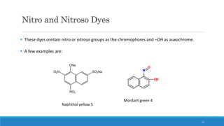 Dyes and pigments | PPTX