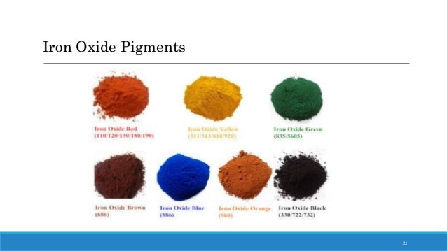 Dyes and pigments