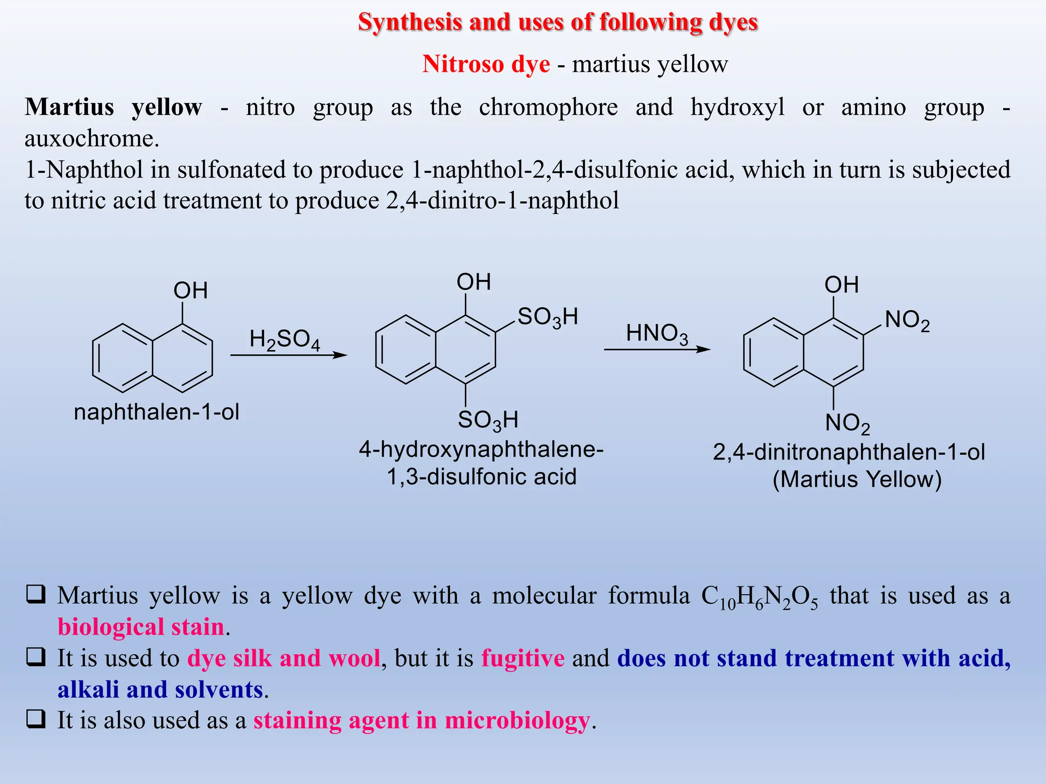 Dyes and Pigments for UG applied Chemistry | PPTX