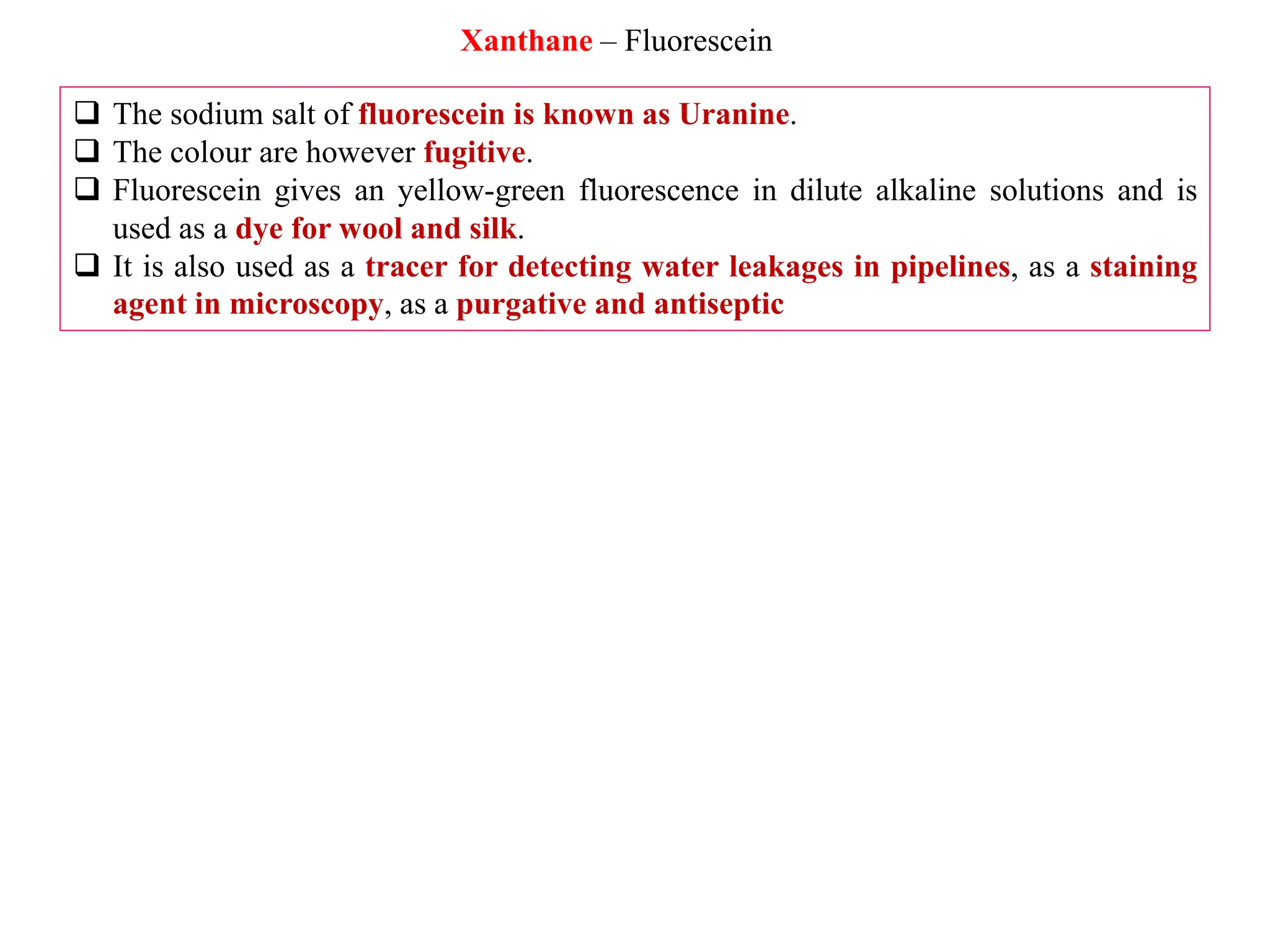 Dyes and Pigments for UG applied Chemistry | PPTX