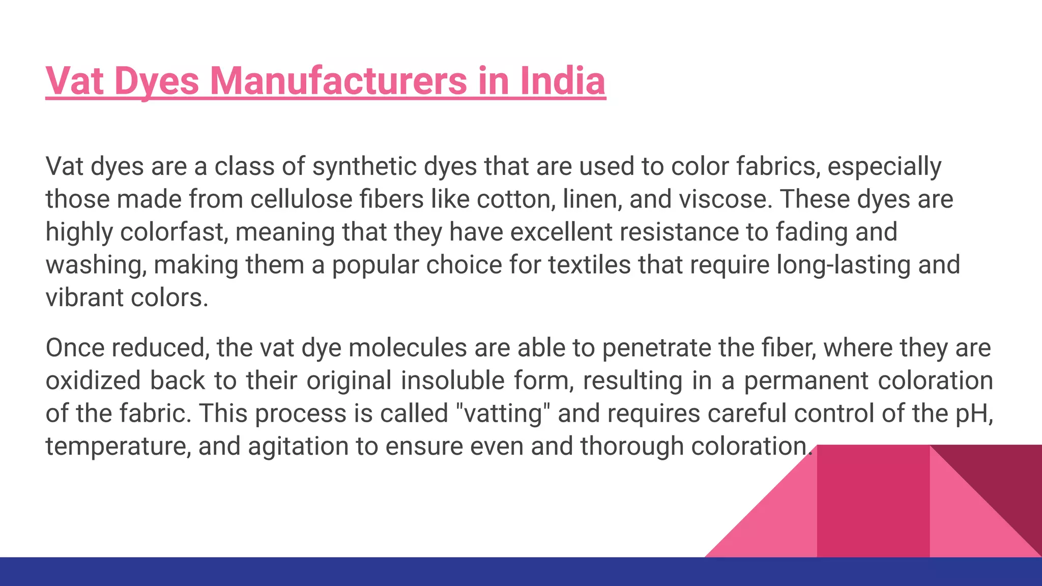 Dyes and Pigments Manufacturers in india.pdf