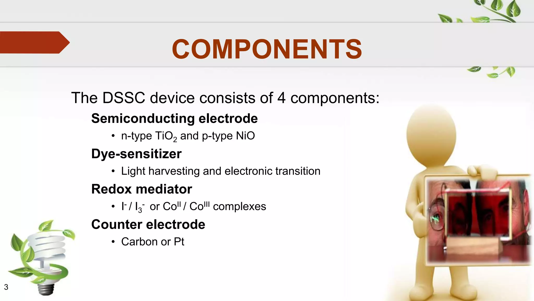 Dye sensitized solar cells | PPTX