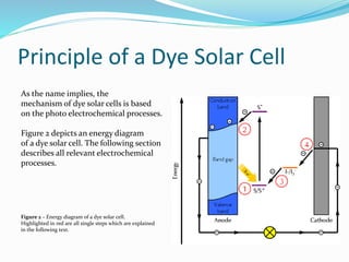 Dye Solar Cells Basic Principles And Measurements Ppsx