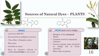 Dyes & Pigments Lecture 1.pptx........... | PPTX