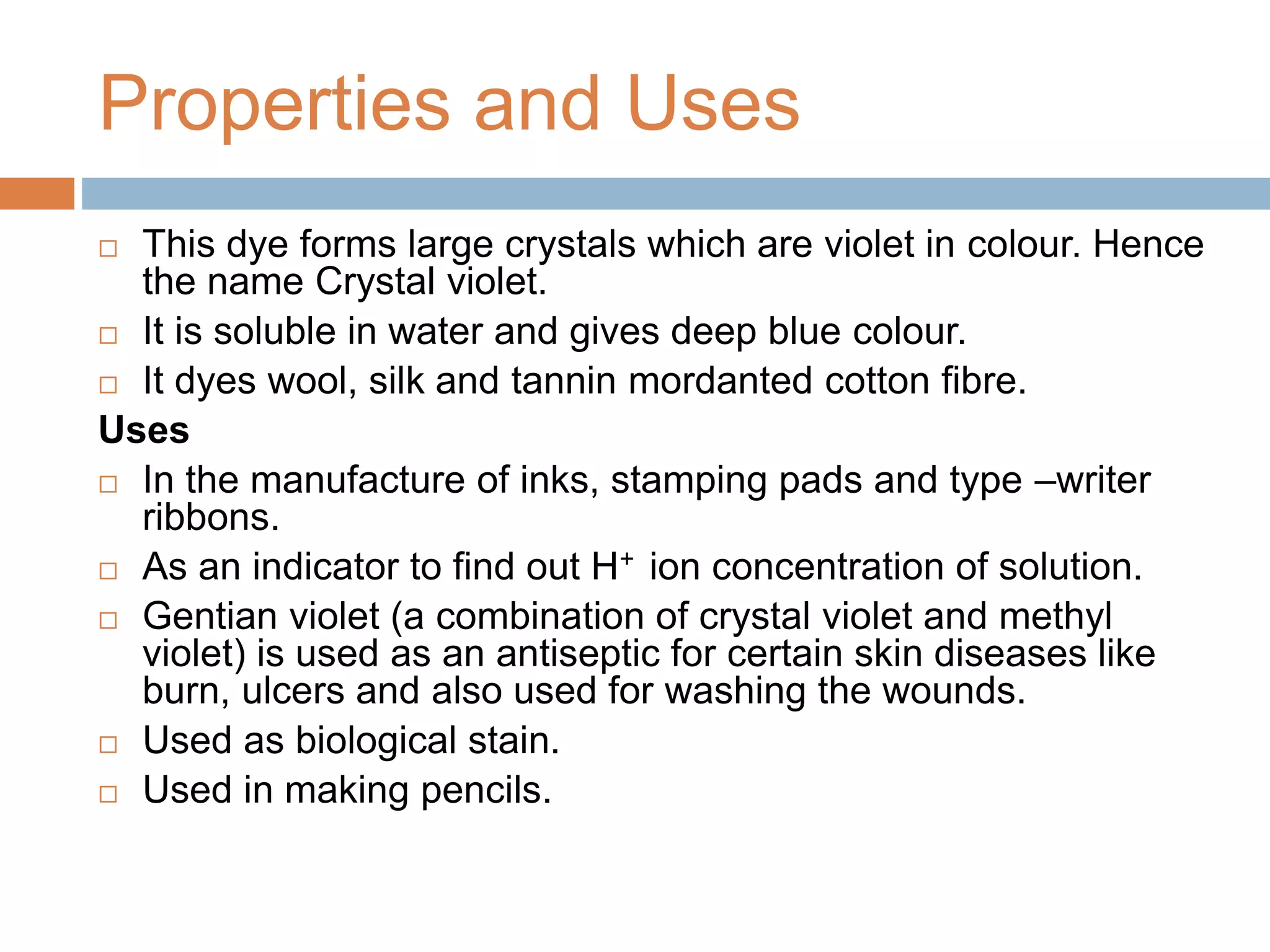 Dyes ppt | PPTX