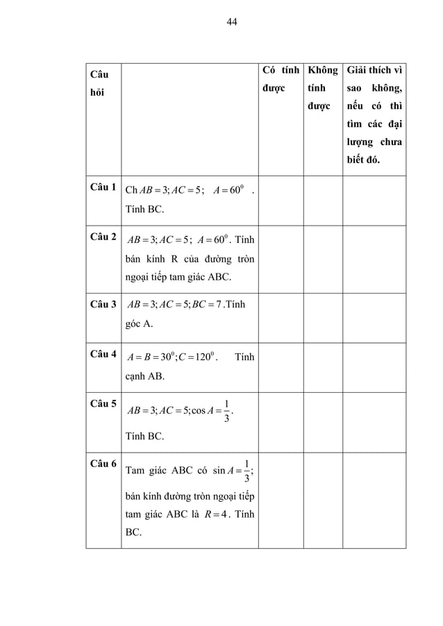 dạy học hệ thức lượng trong tam giác theo các bước khảo sát toán học.pdf