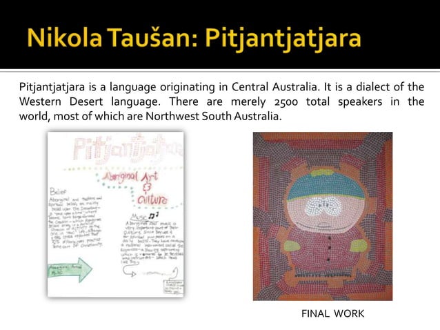 Grade 11 Art Dying Languages | PPTX