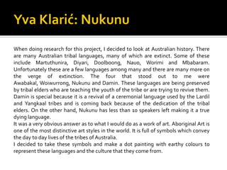 Grade 11 Art Dying Languages | PPTX