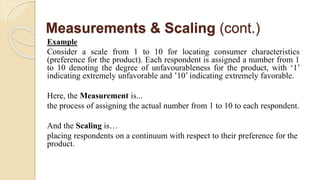 Measure & scaling | PPTX