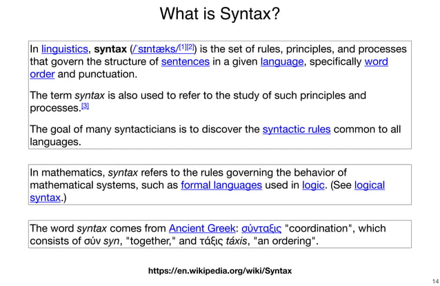 Declare Your Language: Syntax Definition | PPT