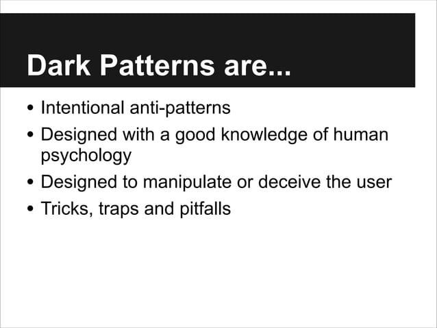 Dark Patterns in UX | PDF | Video Game Genres | Video Gaming