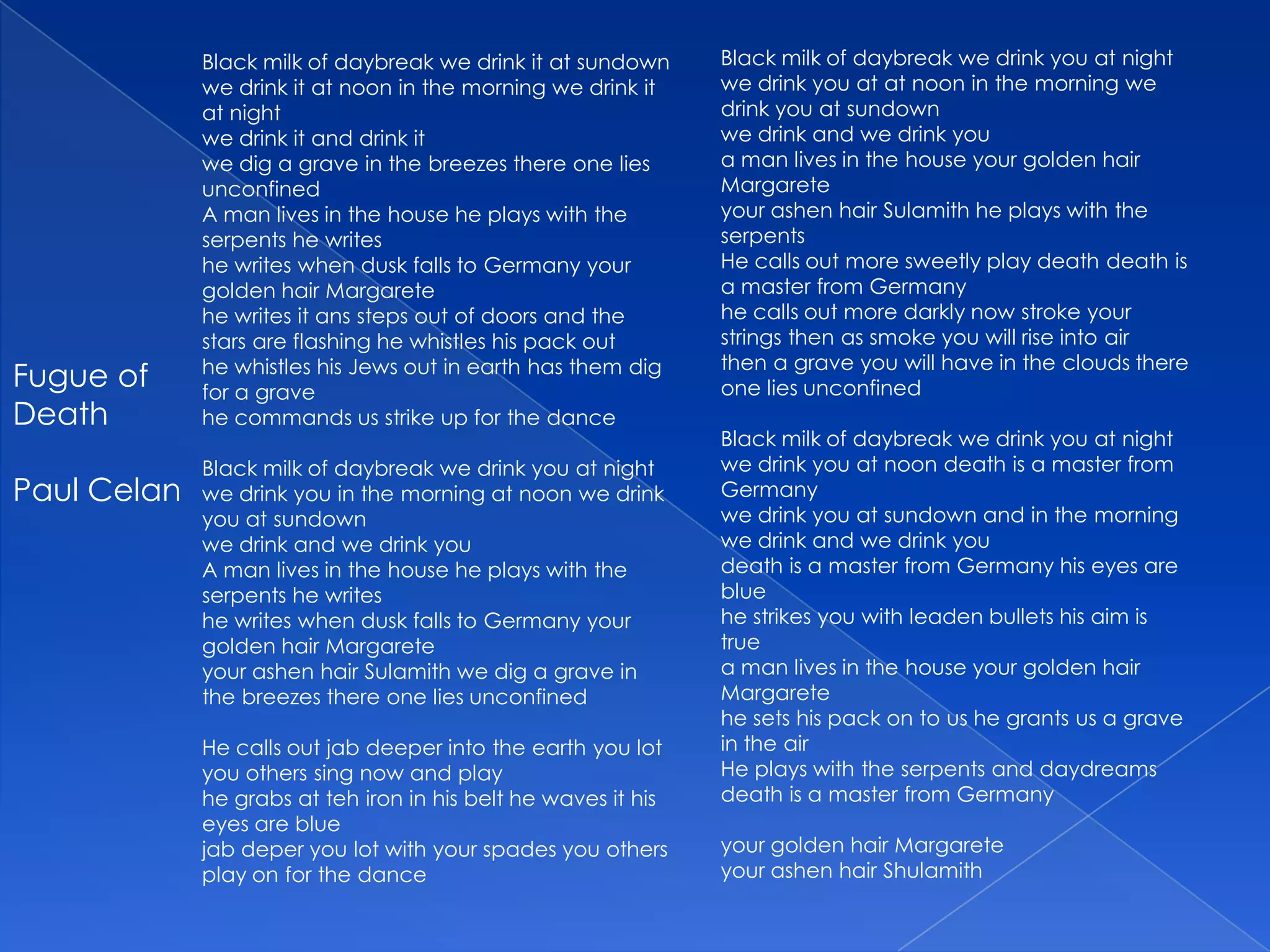 Dylan & jennifer poetic structure | PPTX