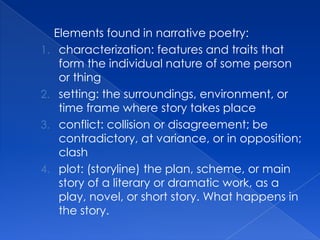 Dylan & jennifer poetic structure | PPT