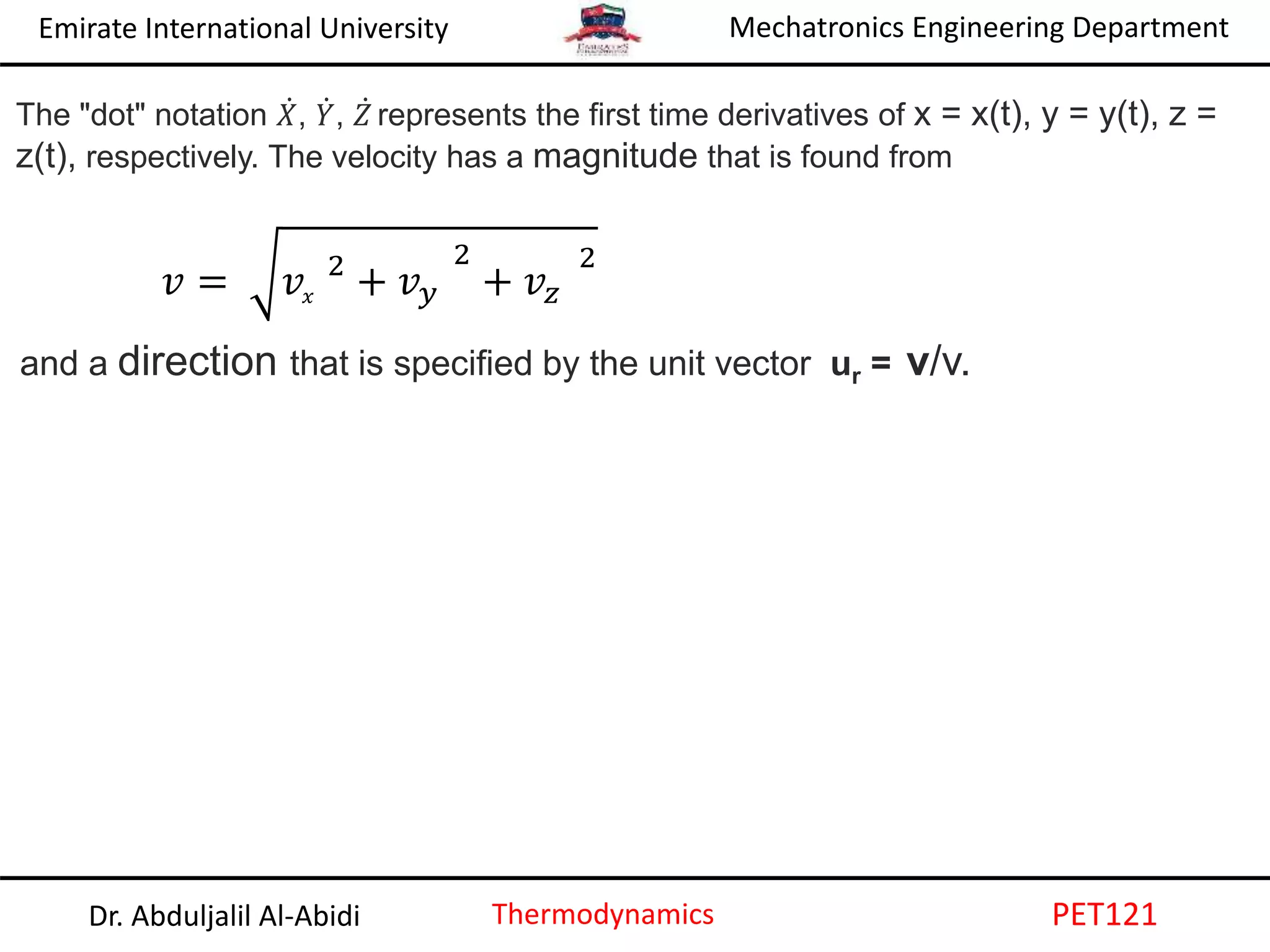 General Curvilinear Motion &Motion of a Projectile | PPTX