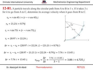 General Curvilinear Motion &Motion of a Projectile | PPTX