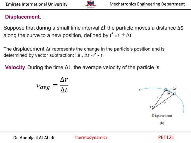 General Curvilinear Motion &Motion of a Projectile | PPTX