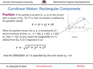 General Curvilinear Motion &Motion of a Projectile | PPTX