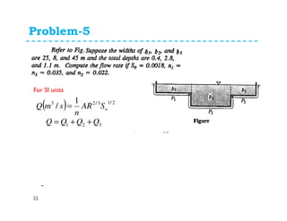 Dymanics of open channel flow | PDF