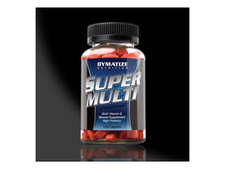 Dymatize nutrition super multi | PPTX