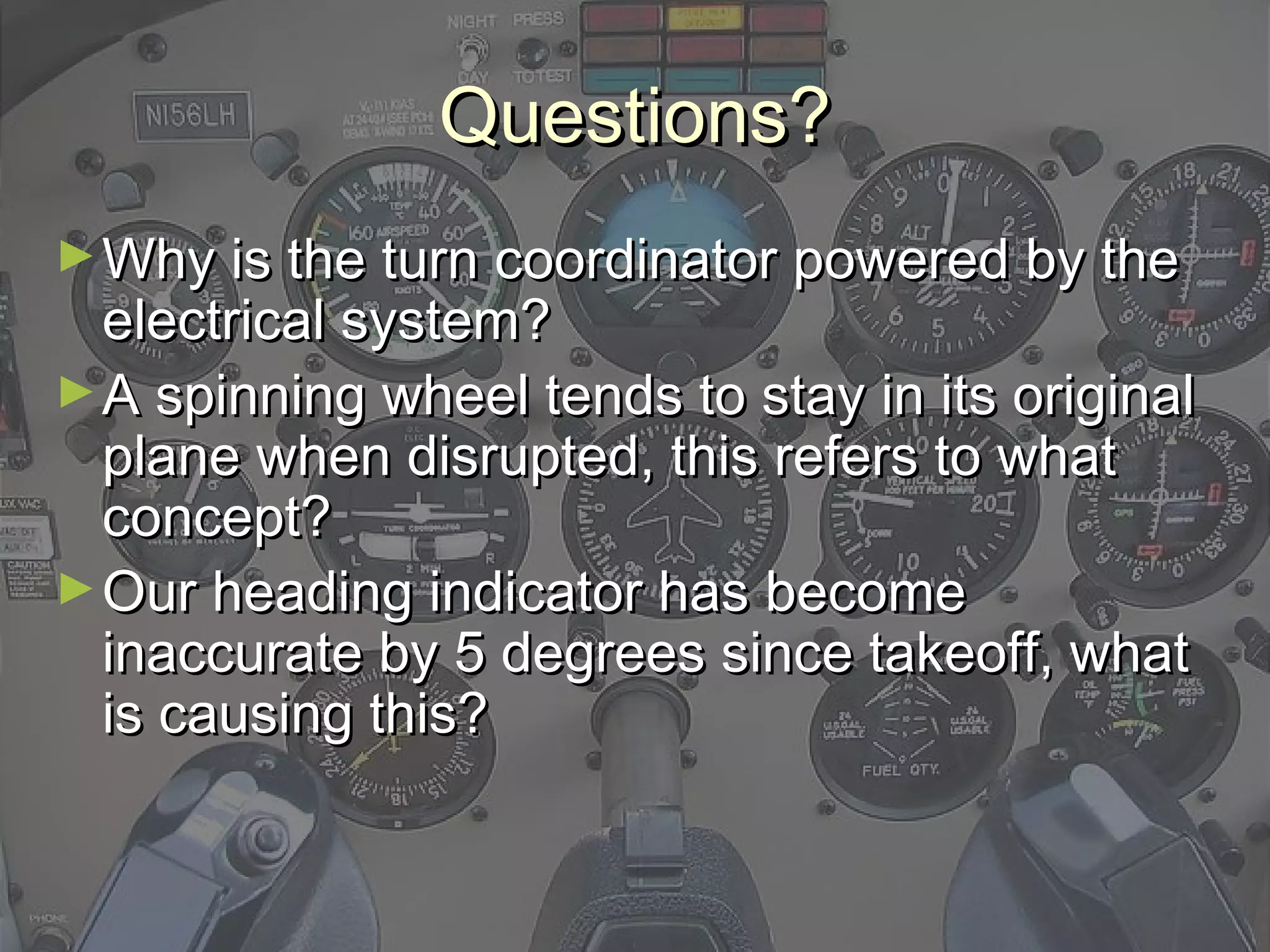 Aircraft instruments | PPT
