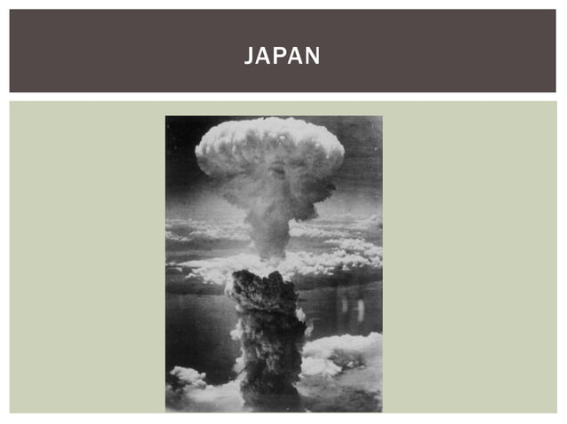 Atomic Bomb Photo Essay | PPTX
