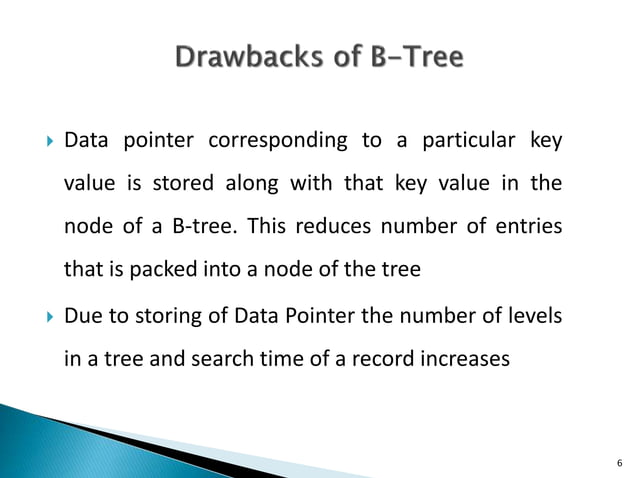Dynamic multi level indexing Using B-Trees And B+ Trees Dynamic multi level indexing Using B-Trees And B+ Trees