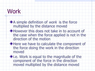 2.3 - Work Energy & Power | PPT