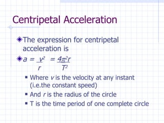 2.4 - Uniform Circular Motion | PPT | Free Download