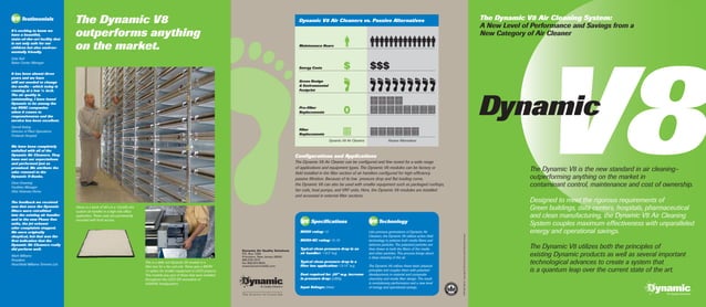 Air Cleaning System Dynamic V8 for HVAC Systems Carried by Unique ...