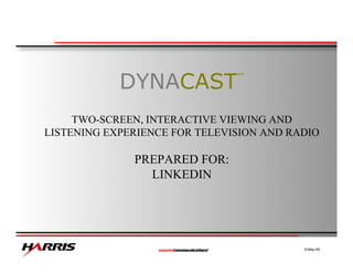 Dynacast Increases Advertising Revenue | PPT