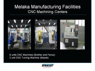 Dynacast South Asia Presentation | PDF