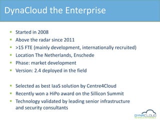 Dyna cloud algemeen | PPT