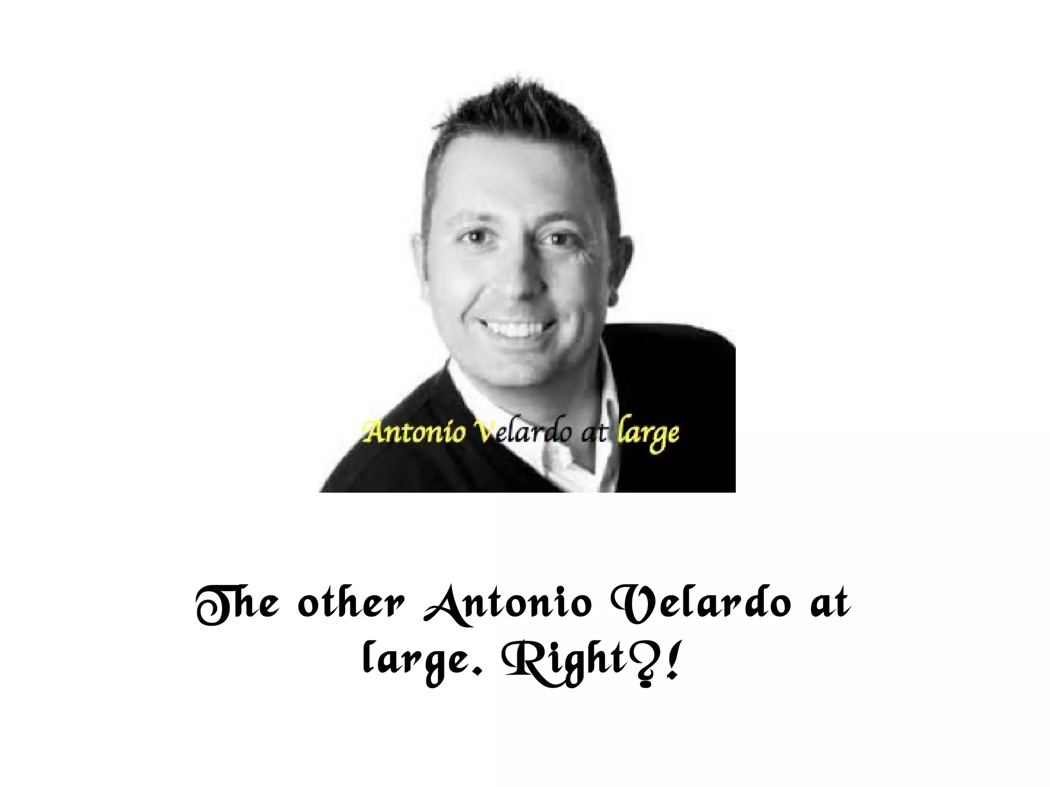 Dyna e and antonio velardo at large | PPT