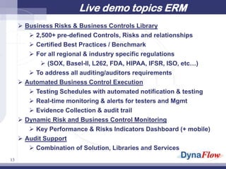 Overview of Dynaflow Solution | PPTX