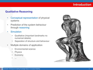 Semantic Techniques for Enabling Knowledge Reuse in Conceptual Modelling | PPT