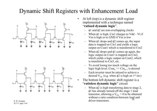 Dynamic Logic circuits in Very Large Scale Integrated Circuits | PDF