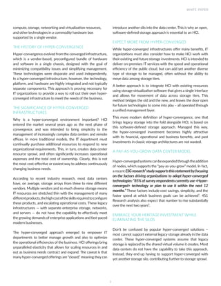 Dynamic Hyper-Converged Future Proof Your Data Center | PDF