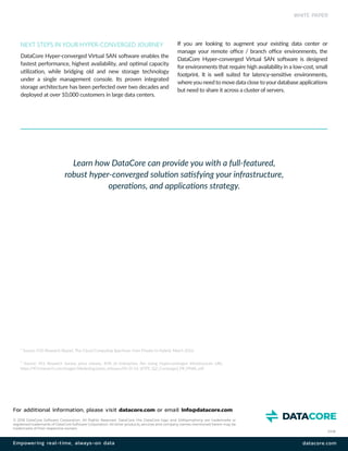 Dynamic Hyper-Converged Future Proof Your Data Center | PDF