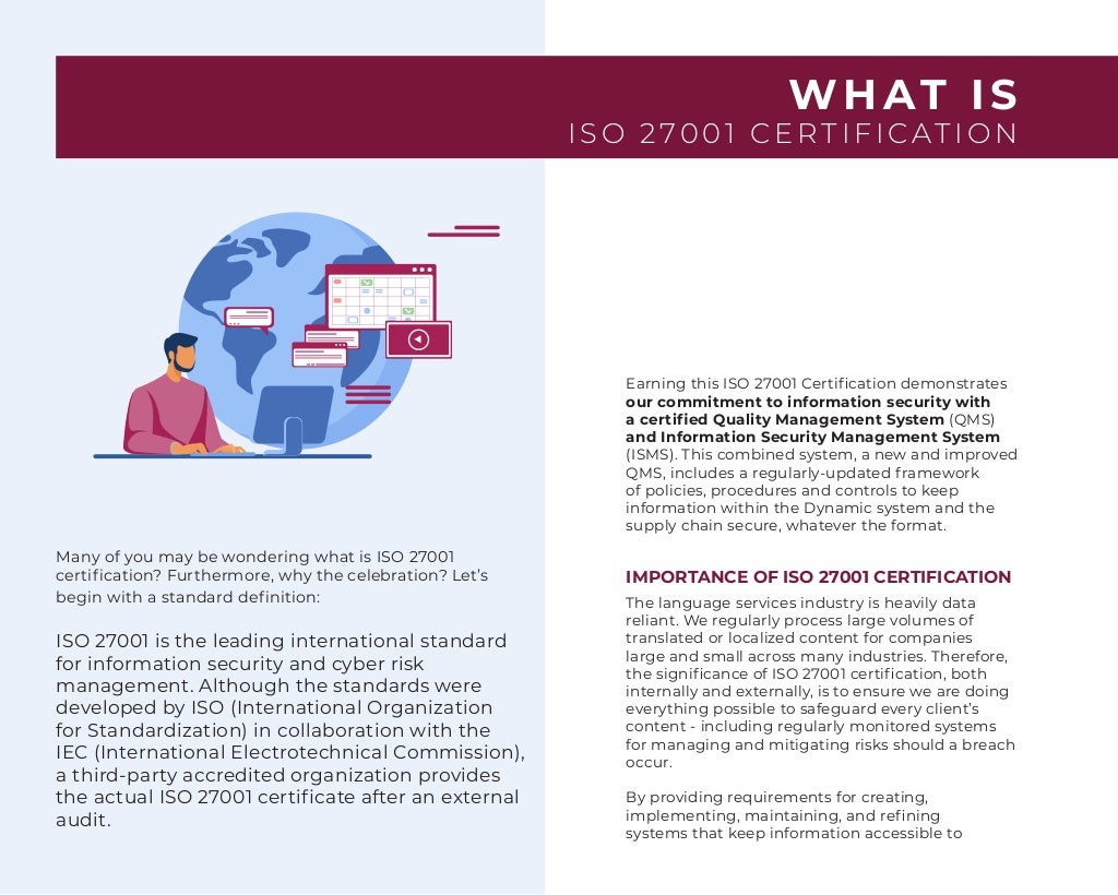 What Is ISO 27001 Certification & Why Is It Important? | PPT