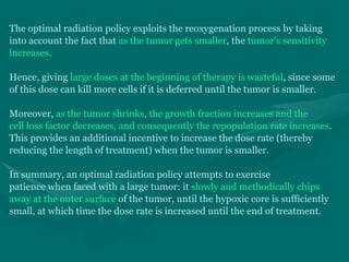 Dynamic Fractionation in Radiotherapy | PPT