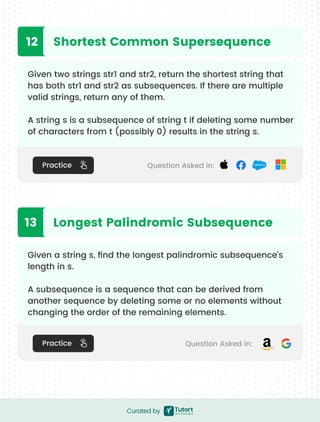 Learn Dynamic Programming Roadmap at Tutort Academy | PDF