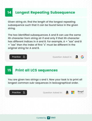 Learn Dynamic Programming Roadmap at Tutort Academy | PDF