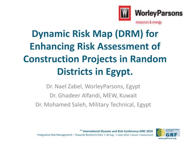 Dynamic Risk Map (DRM) for Enhancing Risk Assessment of Construction ...